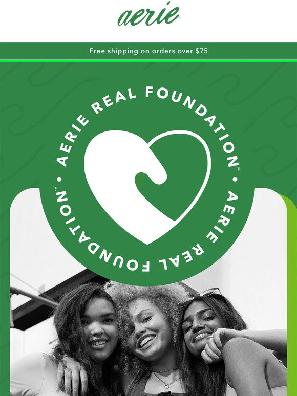 American Eagle: 💚 Introducing the Aerie Real Foundation™ 💚 | Milled