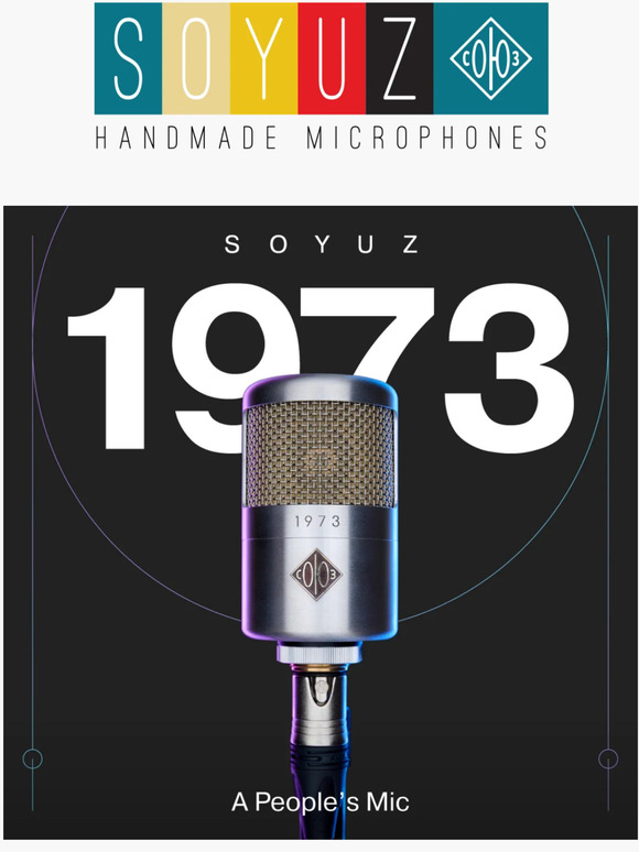 Soyuz Microphones: MEET OUR NEW MICROPHONE - THE 1973! | Milled