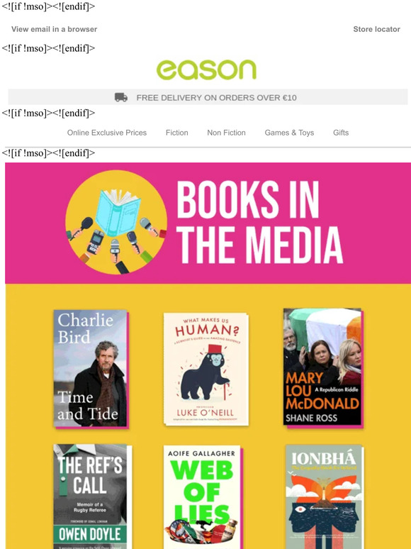 Easons School Shop: The books everyone is talking about right now | Milled