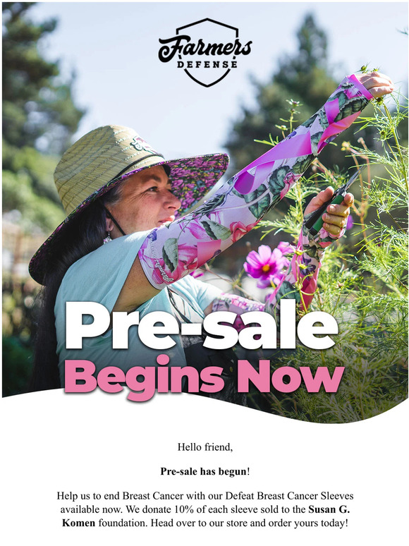 Farmers Defense: Let's Defeat Breast Cancer | Milled