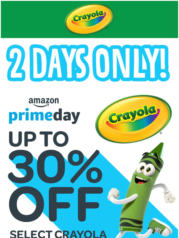 Crayola: YAY! Crayola Prime Day Deals 🤩 | Milled