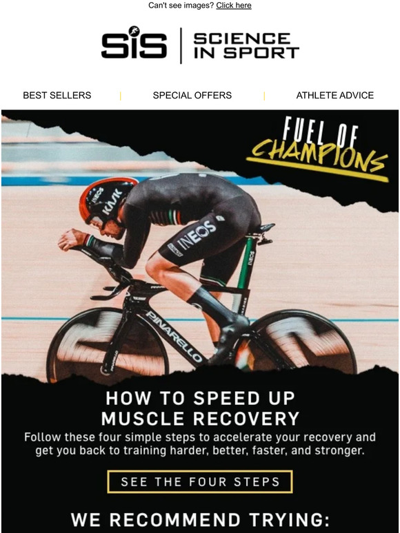 Science in Sport: 4 steps to accelerate Muscle Recovery | Milled