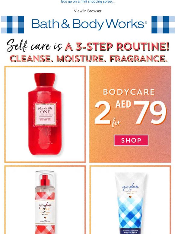 Bath & Body Works: 2 for AED 79?! 👀 this is gonna be fun🙌 | Milled