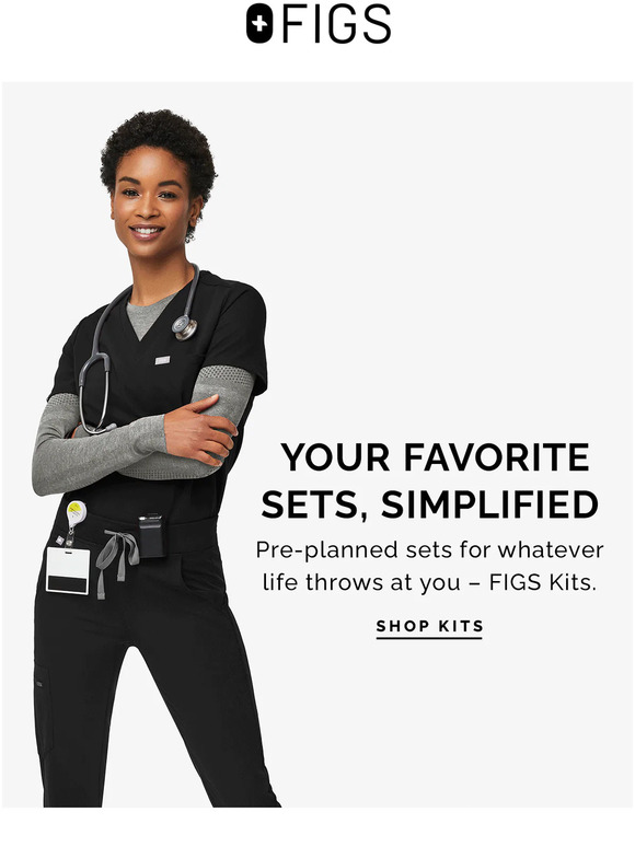 FIGS: Core Colors. Awesome Styles. For Every Shift. | Milled