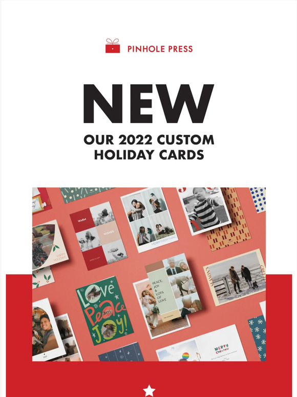 Pinhole Press: Our NEW Holiday Cards are here | Milled