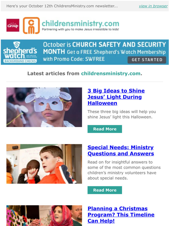 SimplyYouthMinistry.com: Planning a Christmas Program? This Timeline ...