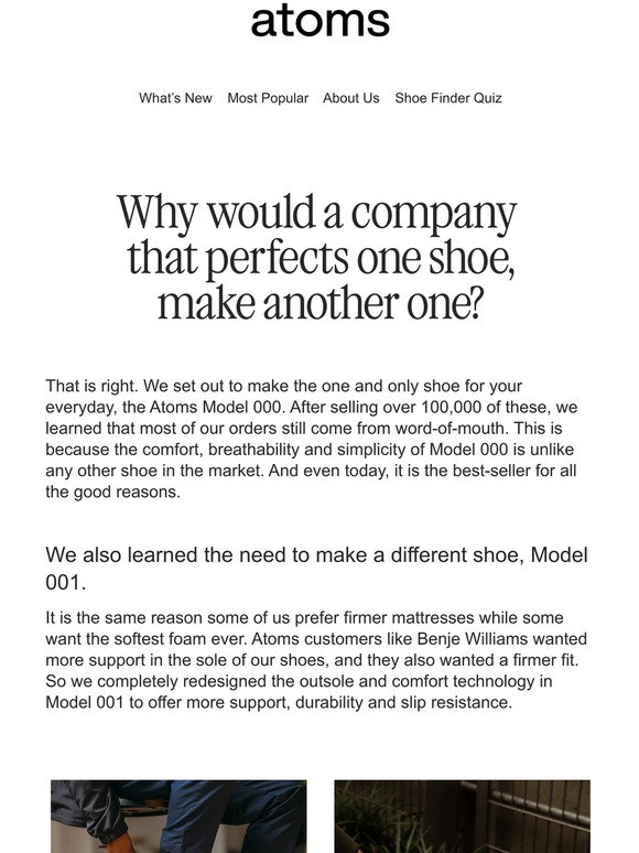 Atoms: Why we made Model 000, and then the new Model 001 | Milled
