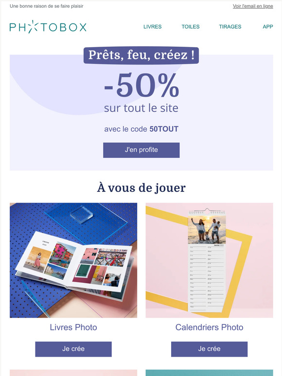PhotoBox: 🧨-50% sur tout le site 🧨 | Milled