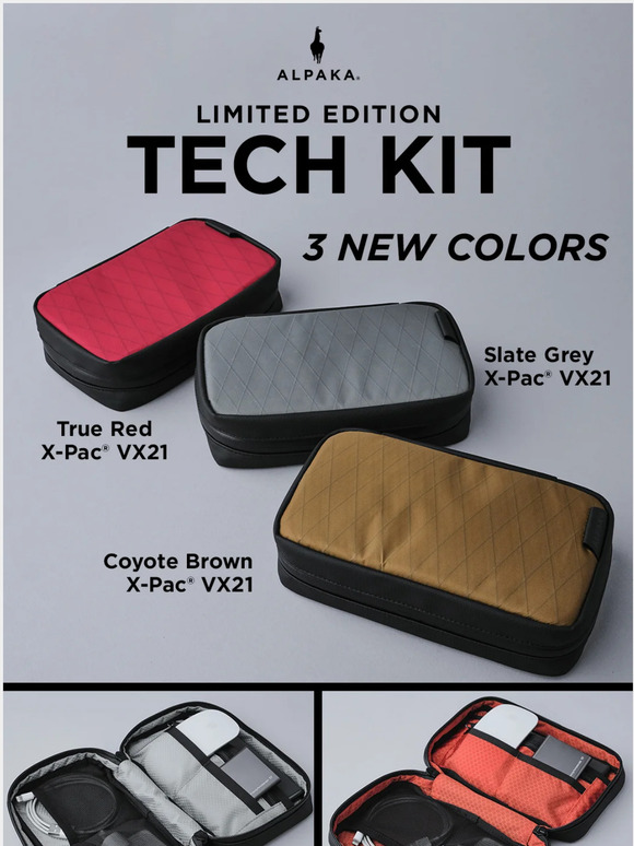 ALPAKA: [NEW] Limited Edition Tech Kit | Milled
