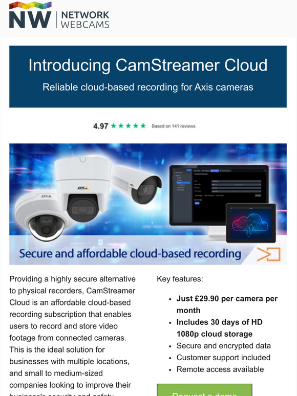 Network Webcams: Introducing Camstreamer Cloud | Milled