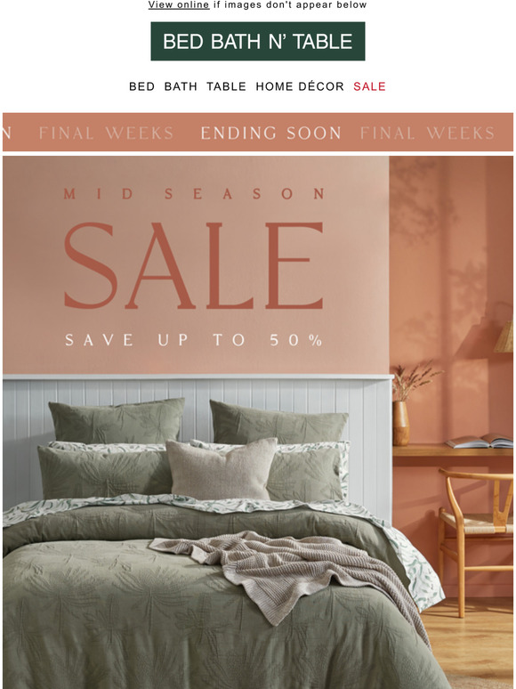 bed bath & table: Outdoor Now Arriving 🌴 Final Weeks Of Sale | Milled