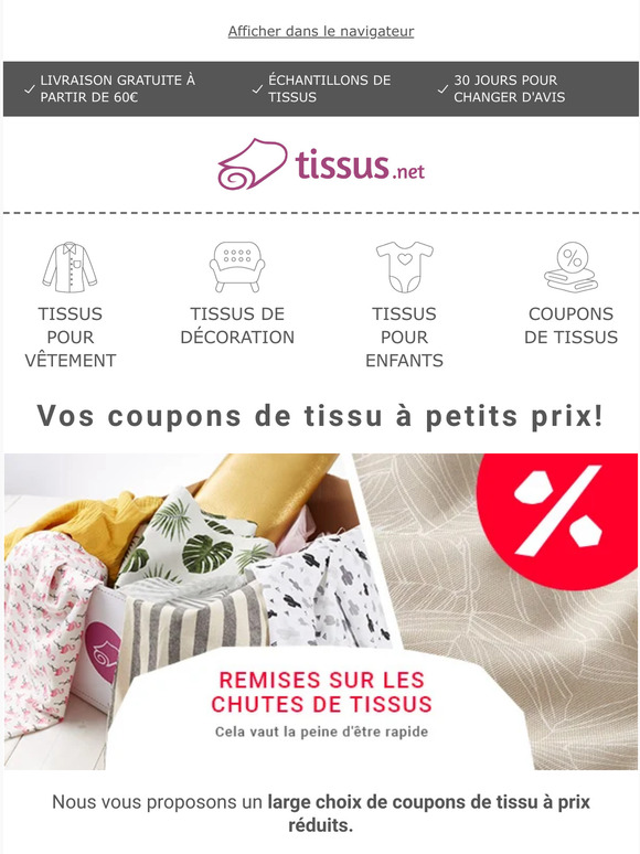 Tissus.net: Remises sur les chutes de tissus - cela vaut la peine d ... Tissus.net: Remises sur les chutes de tissus - cela vaut la peine d ...