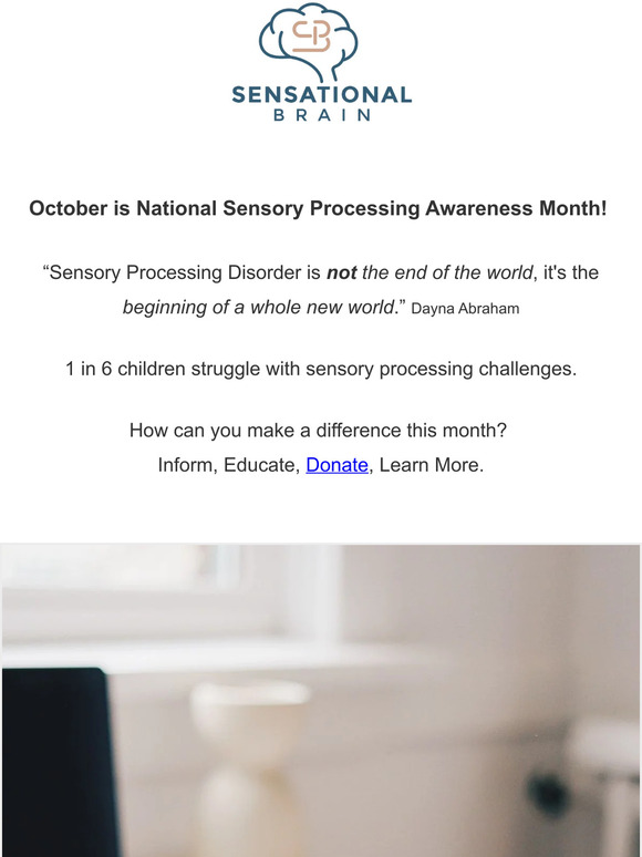 Sensational Brain: SPD Awareness Month SALE! 🙌 | Milled