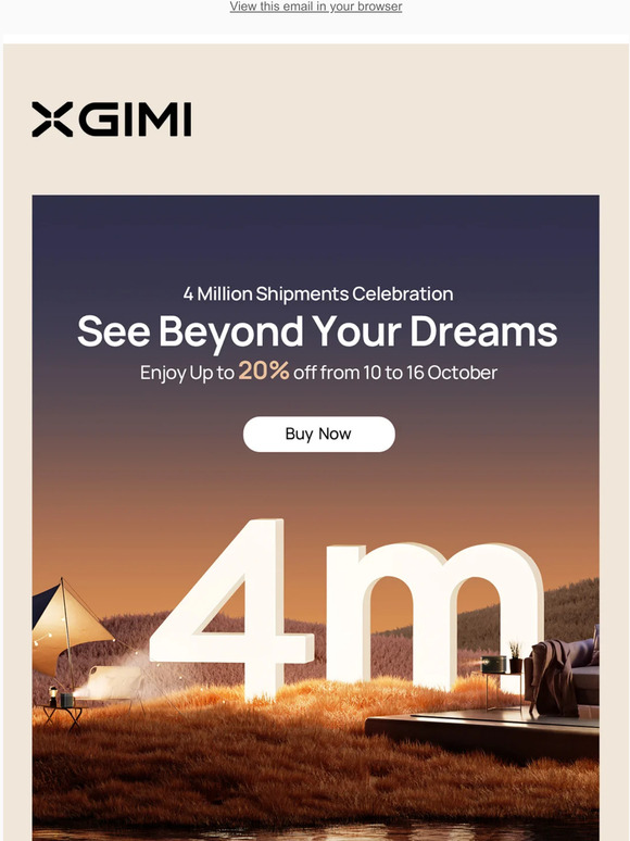 XGIMI: Get a projector to light up your autumn! | Milled