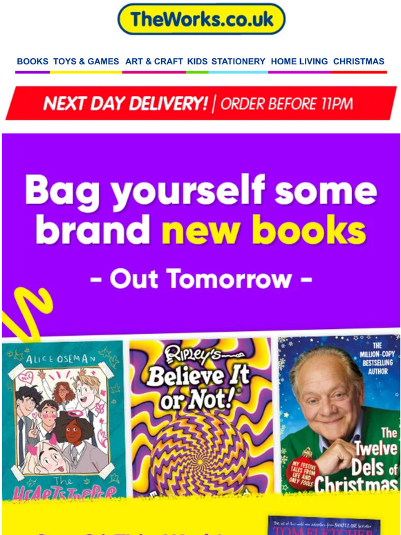 The Works: Bag yourself some brand new books | Milled