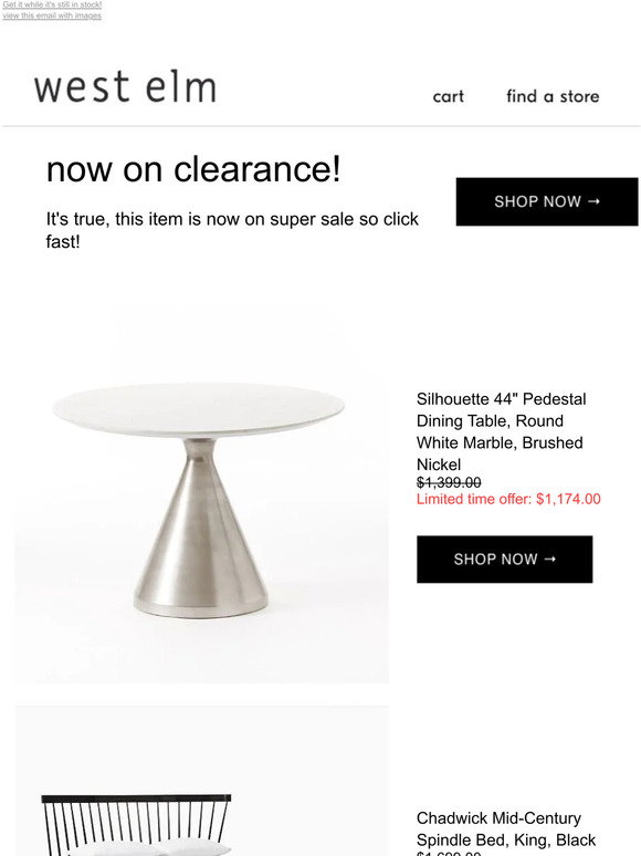 Pottery Barn Kids: OFFICIALLY ON CLEARANCE! Our Silhouette Pedestal ...