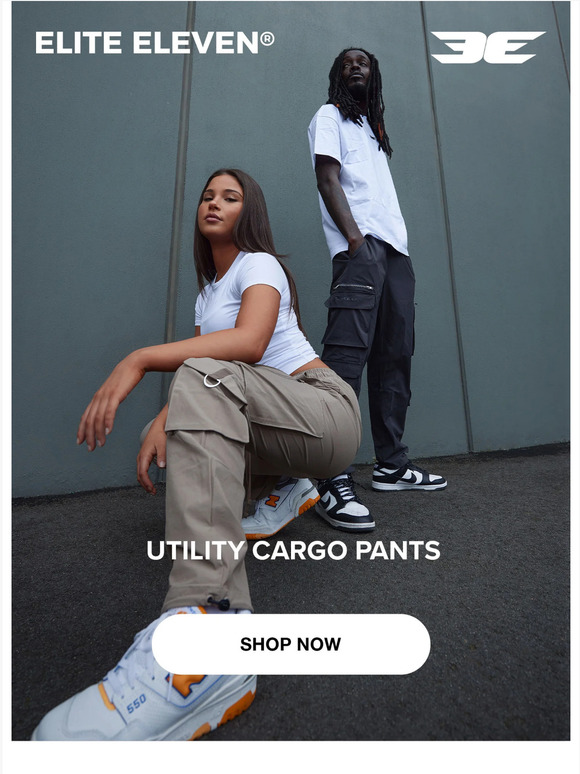 Elite Eleven: JUST IN: Utility Cargo Pants 👖🚨 | Milled