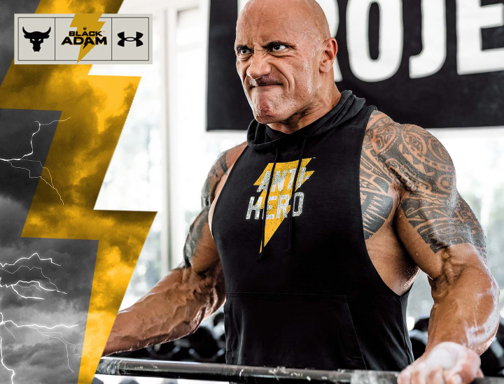 Under Armour: BLACK ADAM ⚡ TRAINING PACK | Milled