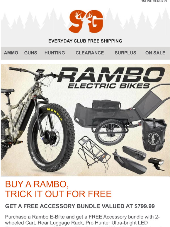 Sportsman's Guide: 🚴 Buy a Rambo Bike, Trick it out for Free | Milled