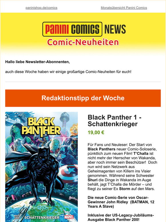 Panini Shop - Sticker, Sammelkarten, Comics und Bücher!: Die neue Black ...