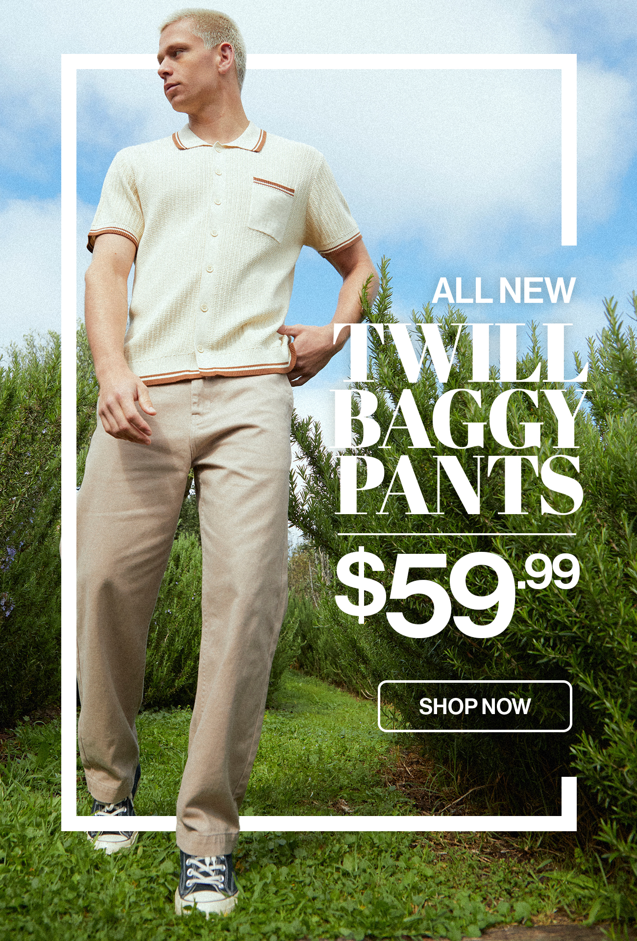 Hallenstein Brothers: Introducing: the Twill Baggy Pant 🙌 | Milled