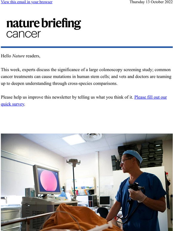 Nature: Cancer therapies cause mutations | Milled