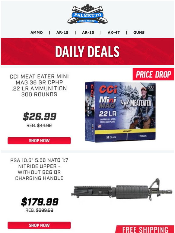 Palmetto State Armory: BLEM Deal | PSA BLEM Classic SBA4 Pistol Lower ...