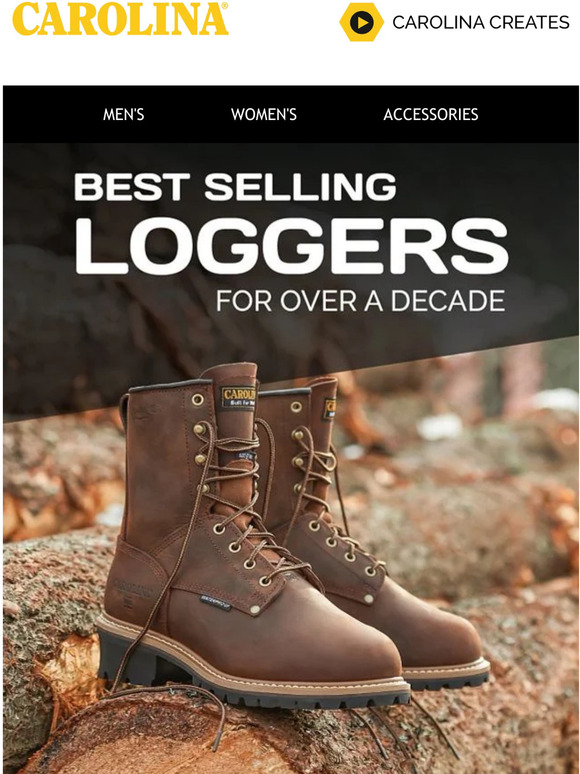 Carolina Footwear: Best Selling Loggers for Over a Decade | Milled