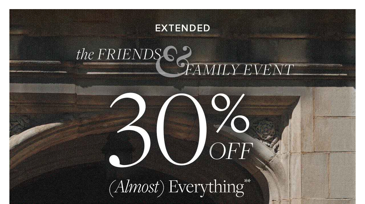 Brooks Brothers: Extended! The Friends & Family Event. | Milled