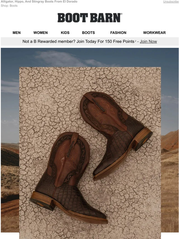 Boot Barn: Handmade Exotic Boots | Milled