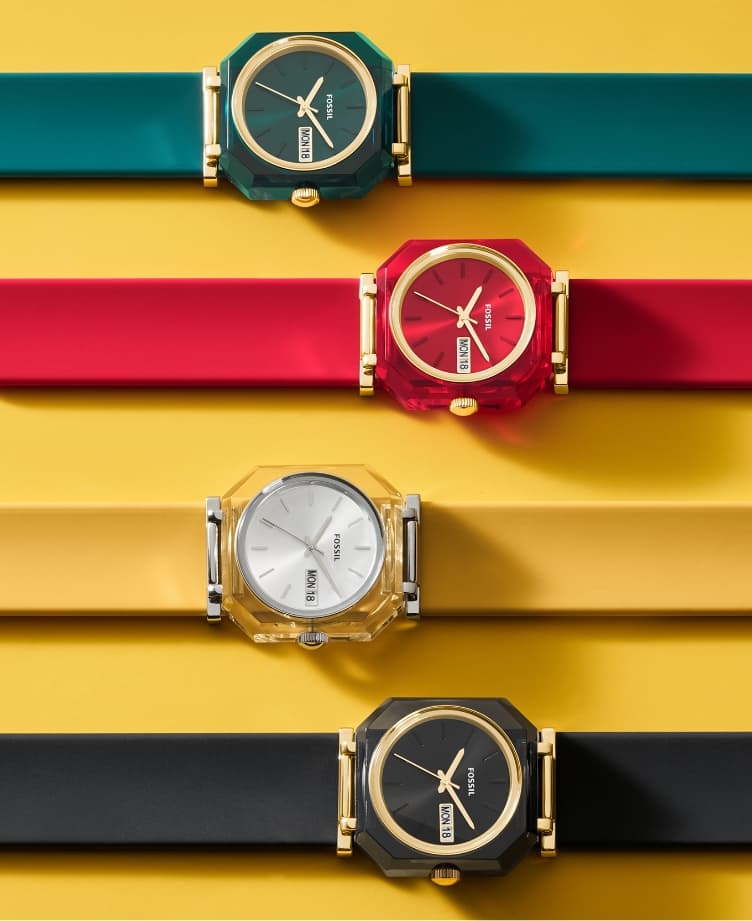 Fossil: Introducing Our Fossil Rock Candy Slap Watch | Milled