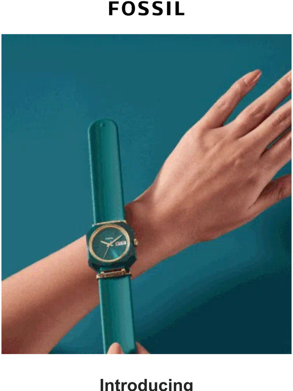 Fossil: Introducing Our Fossil Rock Candy Slap Watch 🍬 | Milled