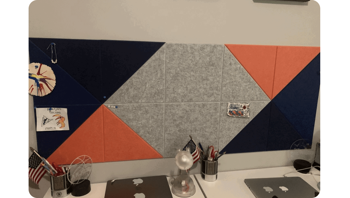 Felt Right: Who knew felt tiles were THIS loved | Milled