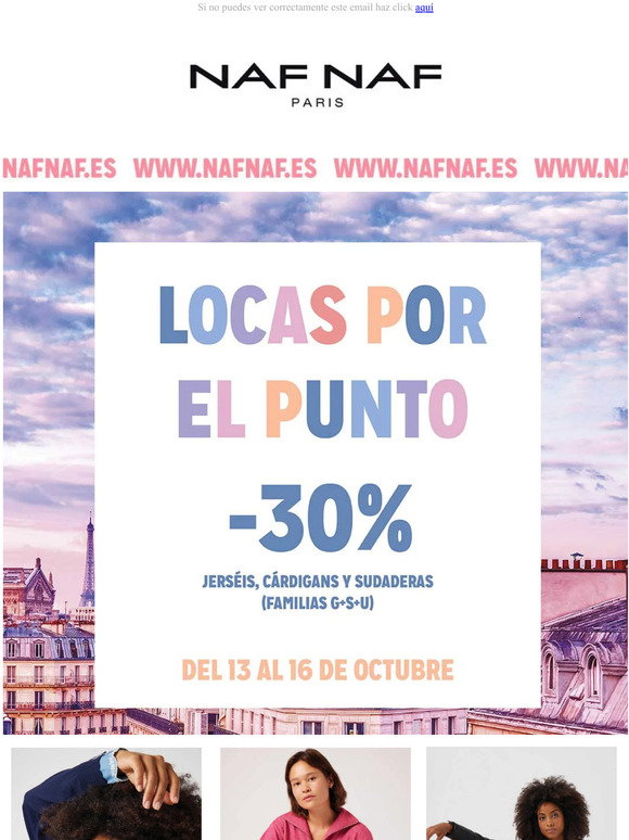 NafNaf ES: -30% en toda la sección punto 💥 | Milled