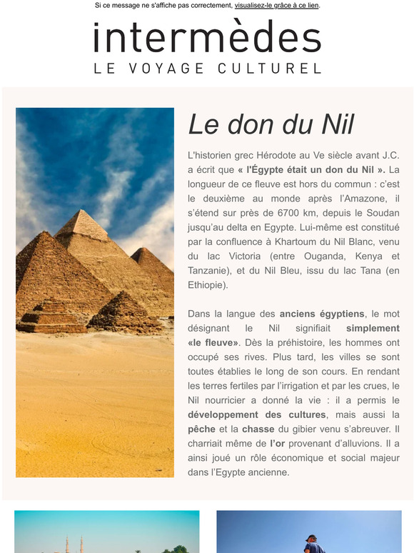 Intermèdes: Nil, Nil, Nil, fleuve impétueux et tumultueux! | Milled