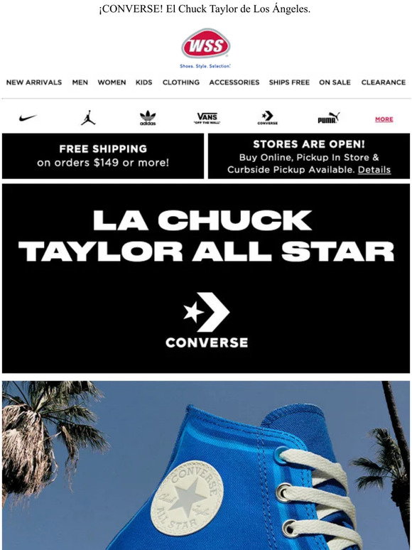 WSS: CONVERSE! LA Chuck Taylor All Star. | Milled