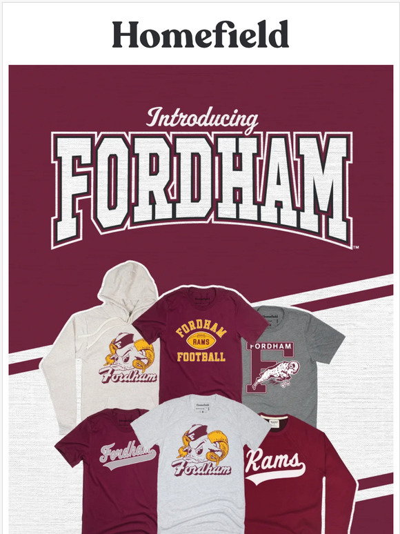 Homefield: 📣 ANNOUNCING: Fordham University! | Milled