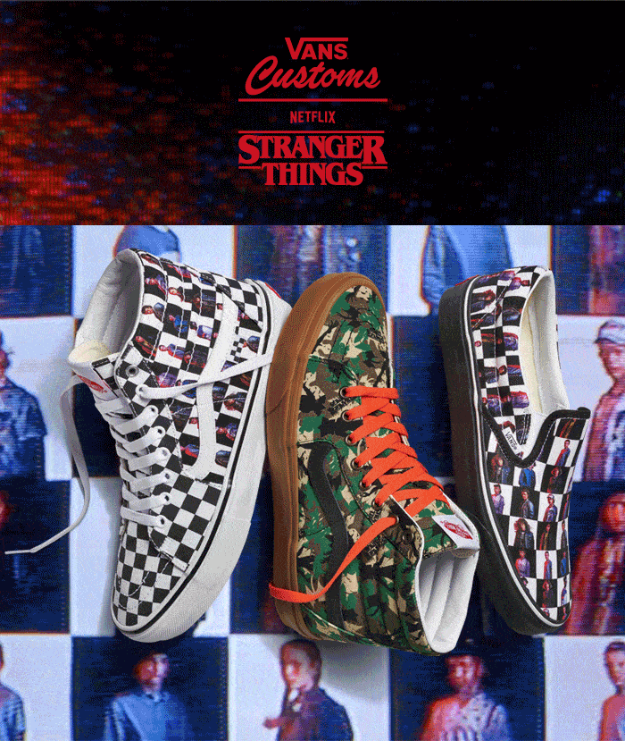 Vans: Les nouveaux motifs Vans x Stranger Things sont là ! | Milled