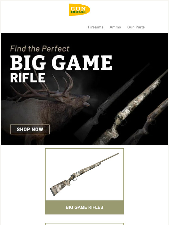 GunBroker: Find the Perfect Big Game Rifle | Milled