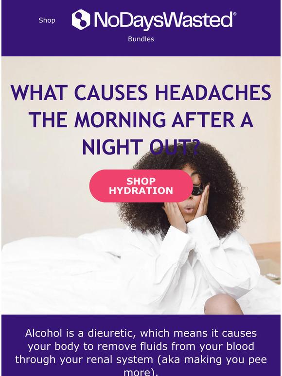 DHM Detox: Morning after drinking headache? Avoid it by staying ...