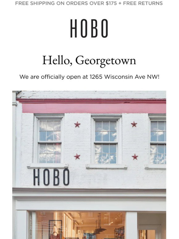 HOBO: Now Open! HOBO Georgetown | Milled