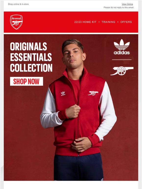 Arsenal: Check out the NEW Originals Essentials Collection 🔥 | Milled