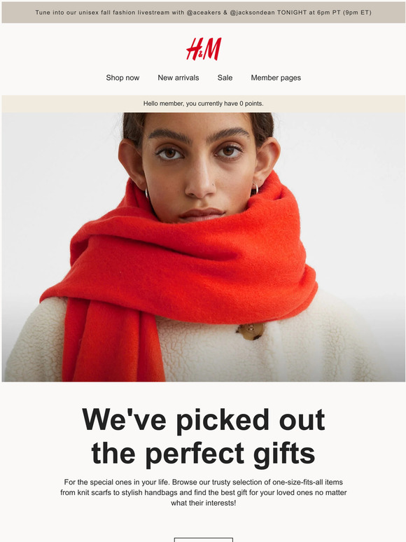 H&M: Gift giving is right around the corner 🎁 | Milled