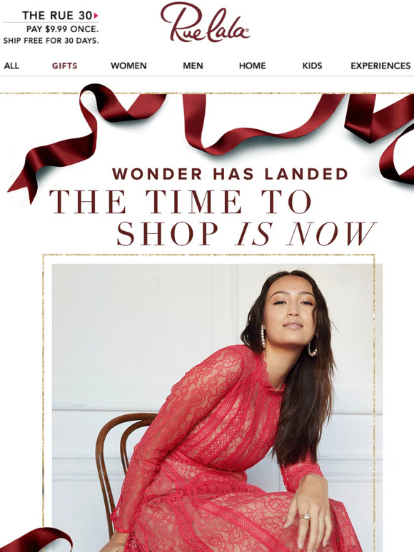 Rue La La: Start the shopping now. | Milled