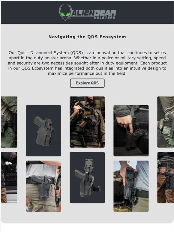 Alien Gear Holsters: What Sets Our Duty Holsters Apart? | Milled