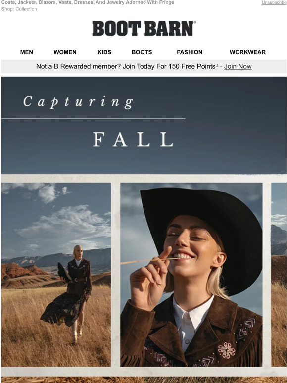 BootBarn.com: Fall Fringe | Milled