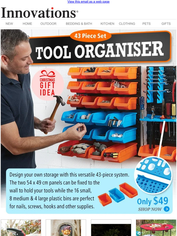Innovations: Design your own tool storage with this versatile 43-piece ...