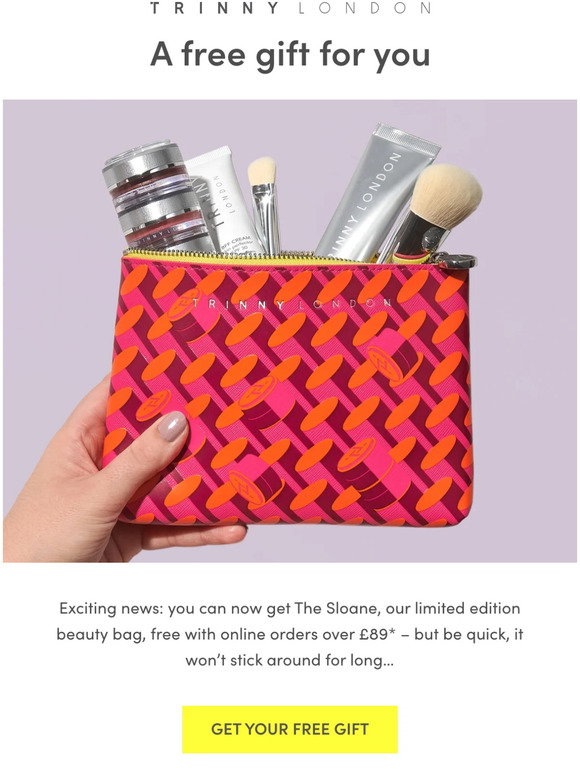 Trinny London: Your free gift is inside ⭐ | Milled