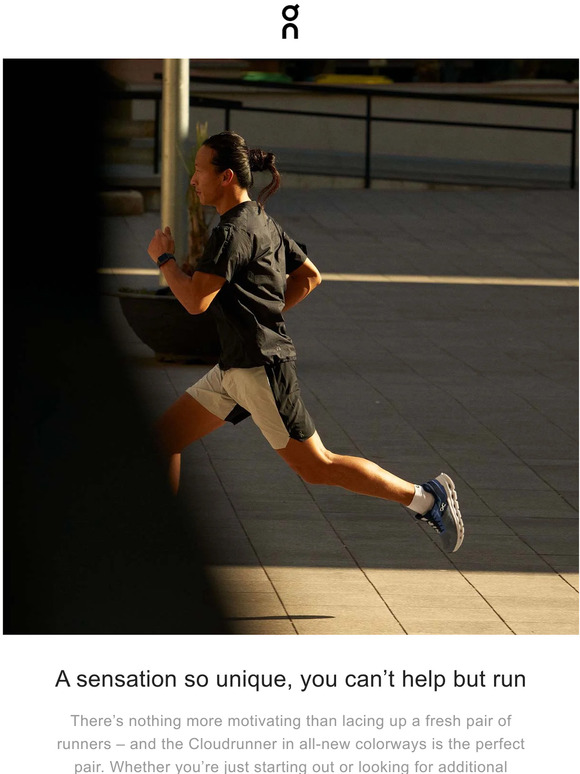 On Running: ☁️ The Cloudrunner: New color alert | Milled