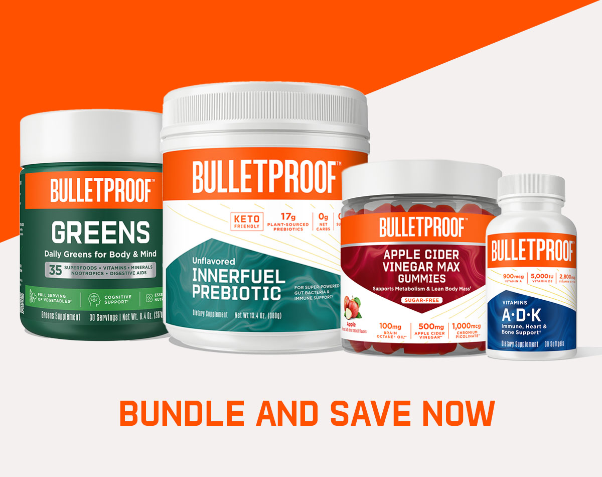 Bulletproof: Customize Your Wellness Bundle & SAVE | Milled